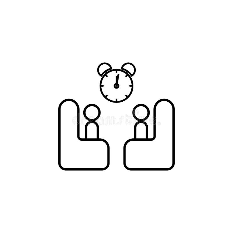 Time for Communication Icon. Element of Communication Icon for Mobile ...
