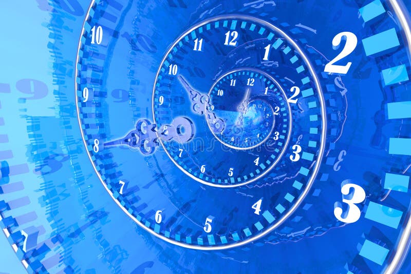 Time concept stock illustration. Illustration of clock - 13823298