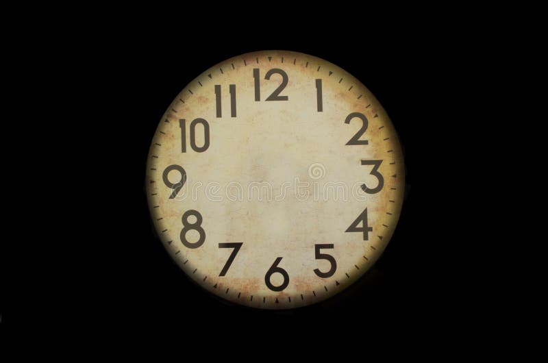 Wooden Infinity Clock with Endless Spiral Curves. Cycles of Time Stock ...