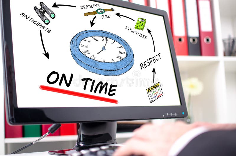 On time concept stock photo. Image of time, office, watch - 50331092