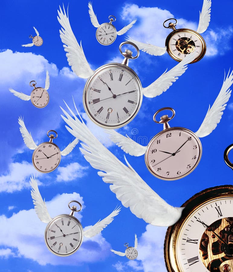 Time Composite Abstract Of Watch Stock Image - Image of tick, hand ...