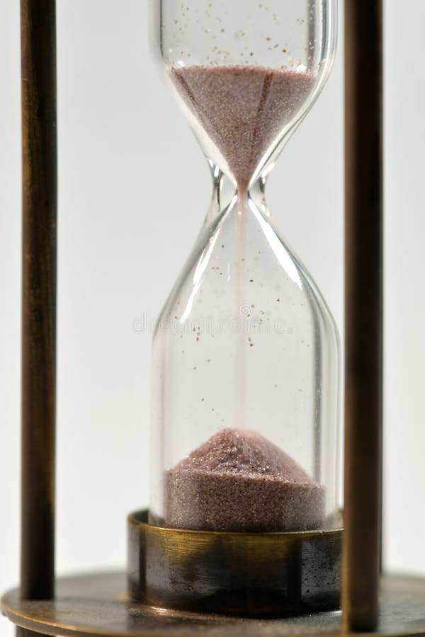 Time Concept with Hourglass Stock Image - Image of countdown, hour ...