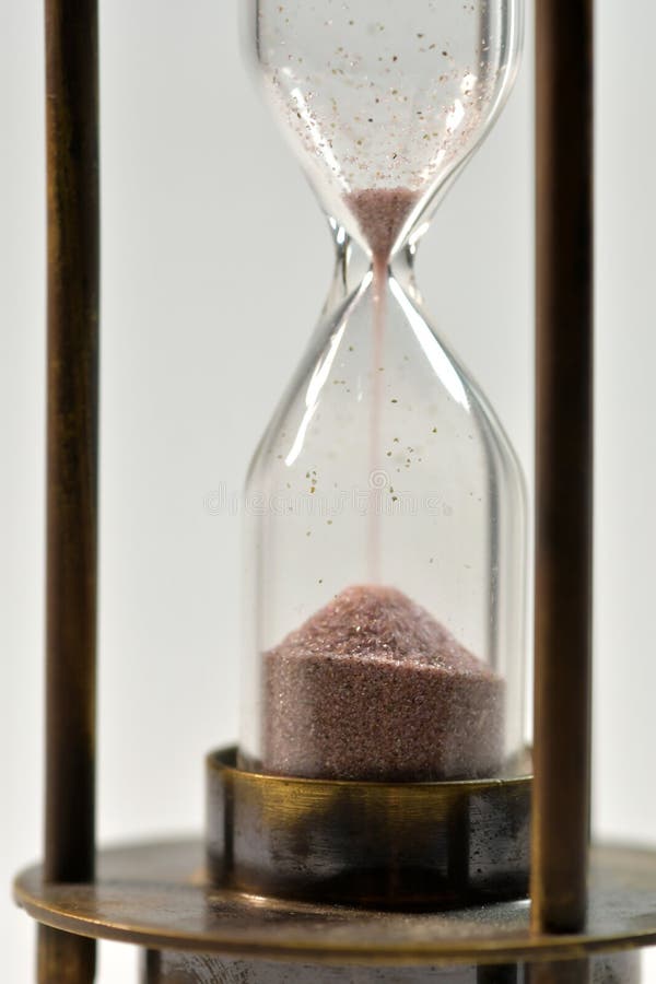 Time Concept with Hourglass Stock Image - Image of measuring ...