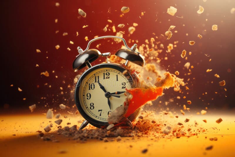 Breaking Clock Stock Illustrations – 208 Breaking Clock Stock ...
