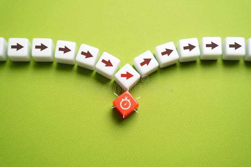 Time Constraints Make it Difficult To Continue Working. Stock Photo ...