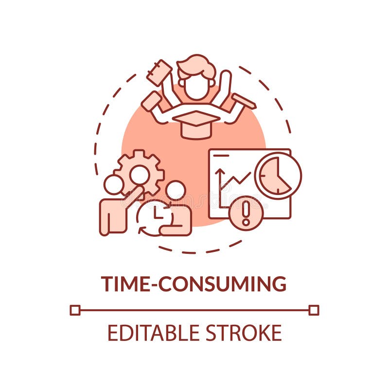 Time Consuming Icon Stock Illustrations – 44 Time Consuming Icon Stock ...