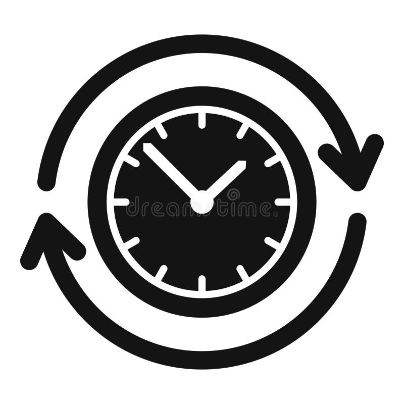 Time Control Icon Simple Vector. Project Clock Stock Vector ...