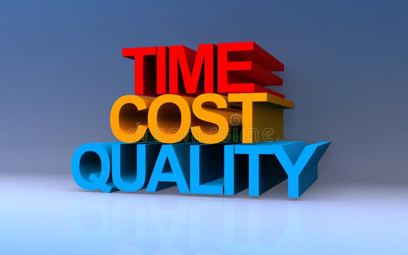Time Cost Quality Triangle Stock Illustrations – 126 Time Cost Quality ...