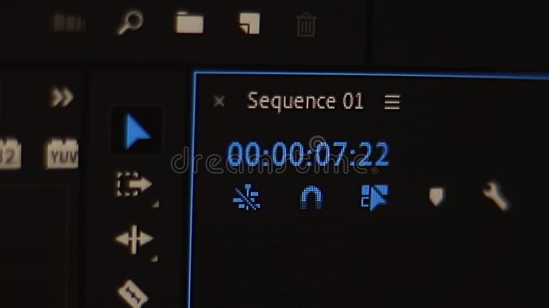 Countdown Digits on Tv Screen. Level Stock Video - Video of background ...