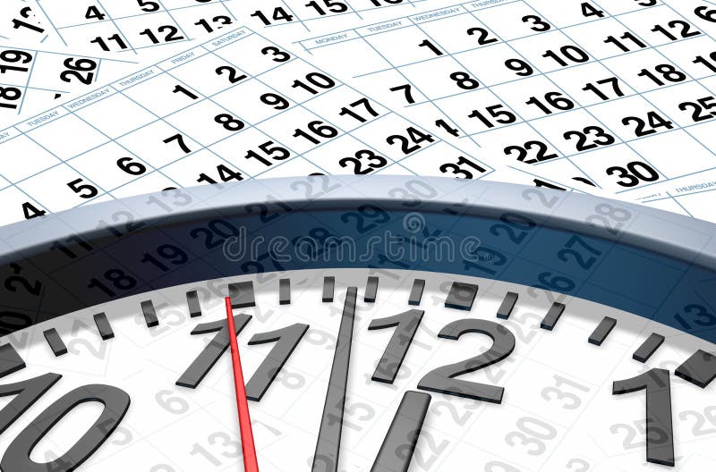 Time and date stock illustration. Illustration of month - 20974057
