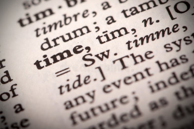 Time Definition stock photo. Image of ideas, dictionary - 39551794