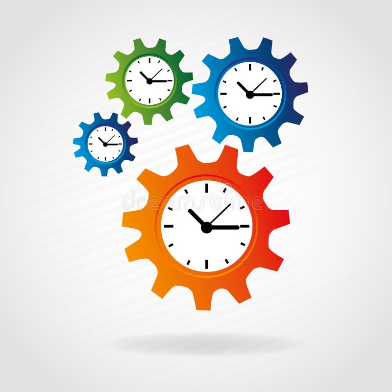 Time design stock vector. Illustration of clock, alarm - 32392978