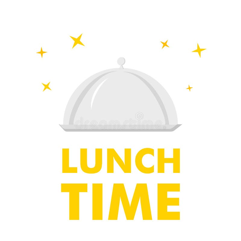 Time Design for Lunch ,vector Illustration Stock Vector - Illustration ...