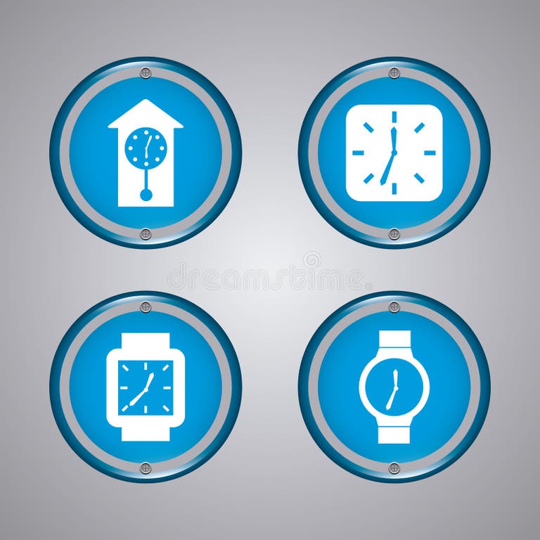 Time design stock vector. Illustration of time, circles - 41884484