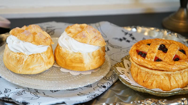 Dessert stock image. Image of food, decoration, dessert - 211320569