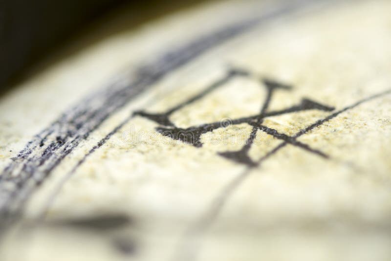 Time:detail of a Hand of an Old Clock Stock Image - Image of hour ...