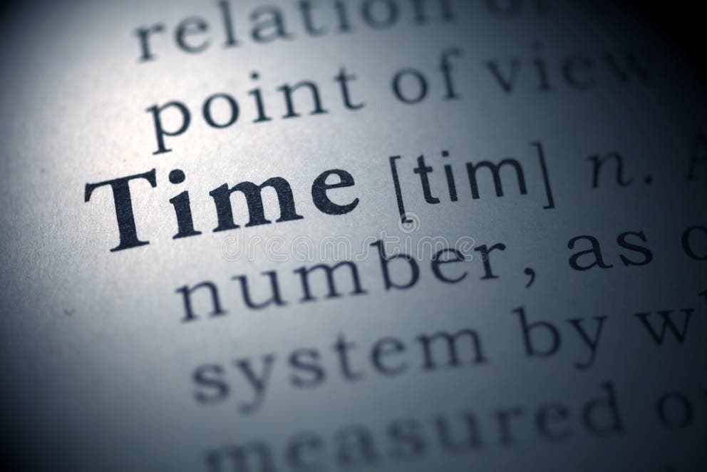 Time stock image. Image of definition, time, paper, book - 36998133