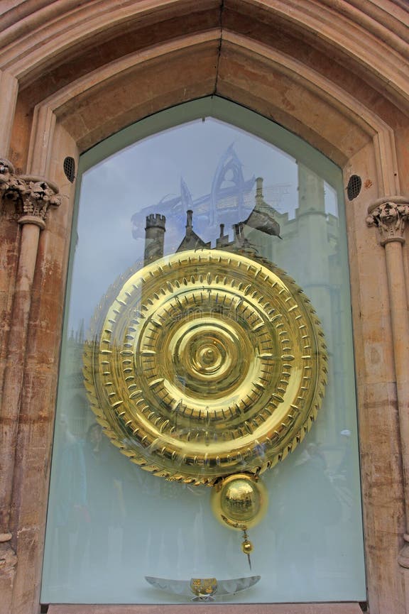 Time Eater Clock Feature, Cambridge, UK Editorial Stock Image - Image ...