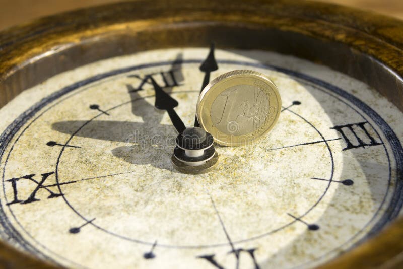 Time and economy stock photo. Image of business, euro - 46808310