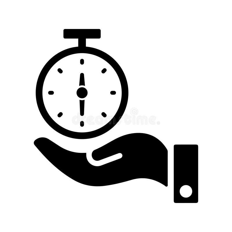 Time Efficiency icon stock vector. Illustration of manage - 293773156
