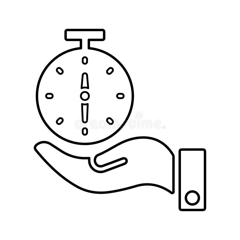 Time Efficiency icon stock vector. Illustration of motivation - 293773166