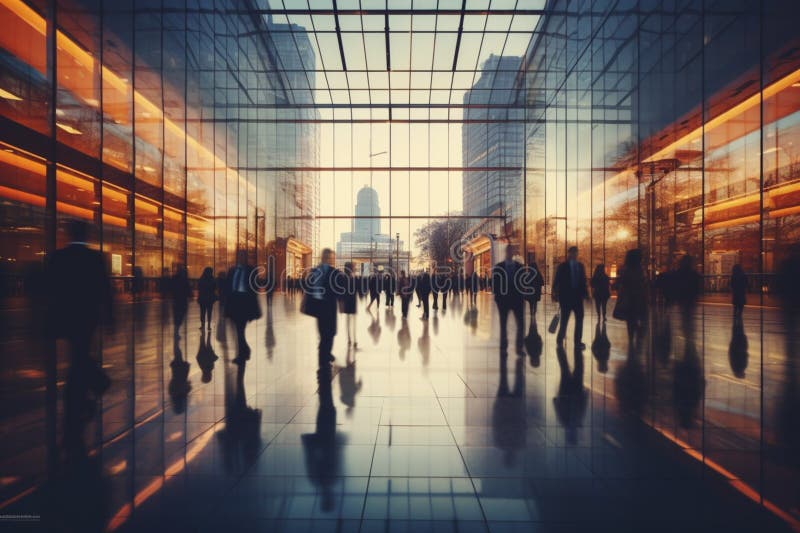 Time Efficient Strides City Silhouettes Illustrating the Concept of ...