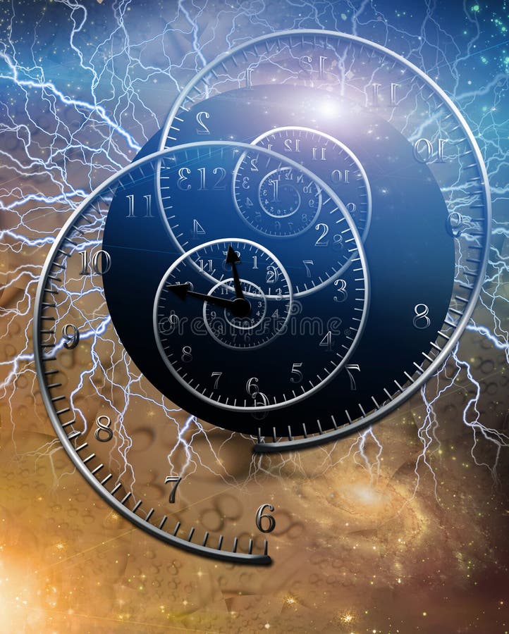 Time Electric stock illustration. Illustration of eternal - 19039373