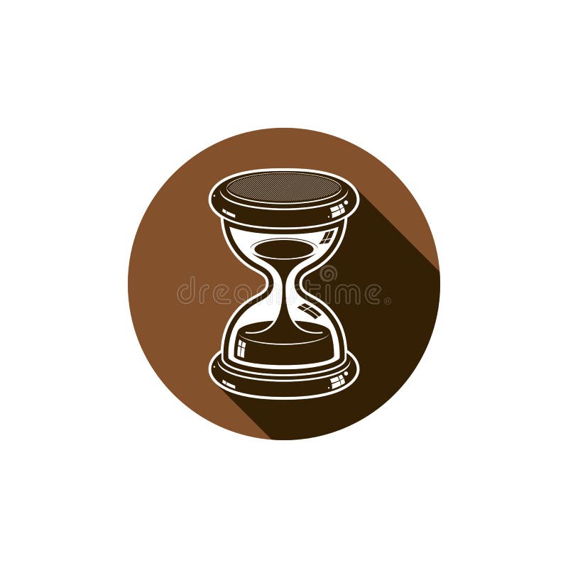 Time without End Conceptual Icon, Web Design Element. 3d Antique Stock ...