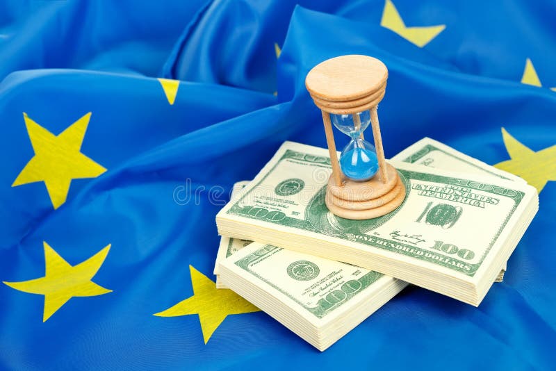 Time Expired, a New Era is Coming Stock Image - Image of money, union ...