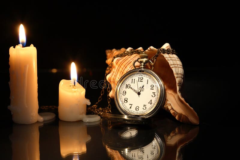 Time and Fire stock image. Image of shell, watch, burning - 31406679
