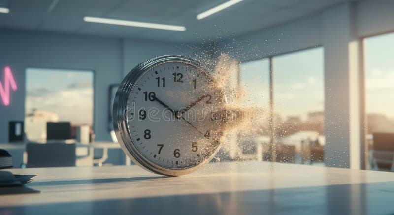 Clock Disintegrates Stock Illustrations – 13 Clock Disintegrates Stock ...