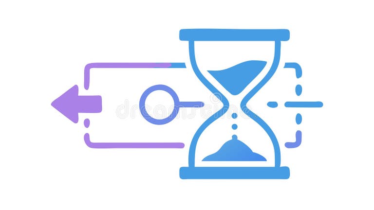 Time Flow Process, Sequential Steps and Efficiency, Vector Design Generative AI Stock Vector ...