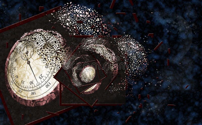 Time is flying stock illustration. Illustration of measure - 12126799