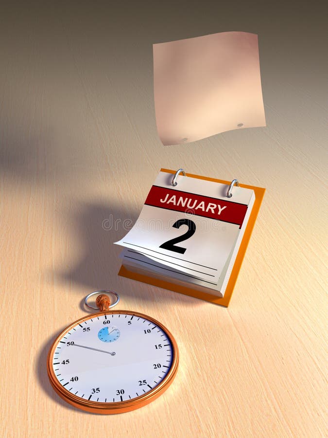 Time flying stock illustration. Illustration of passing - 4758538