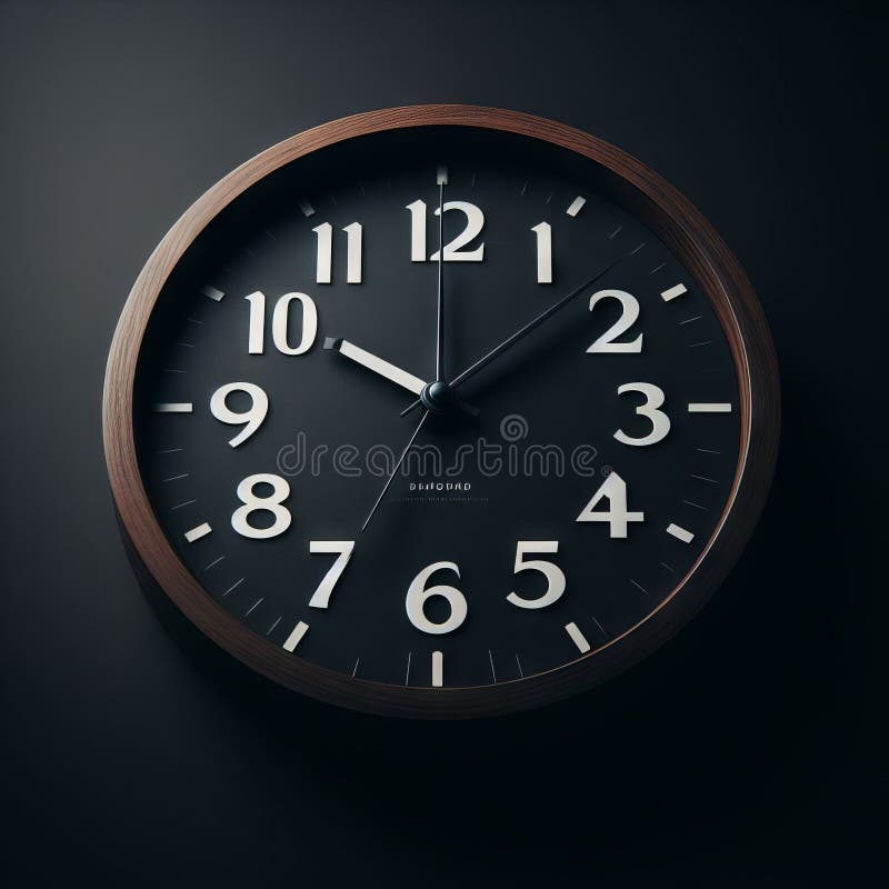 Time in Focus stock image. Image of numbers, wall, elegant - 311934189