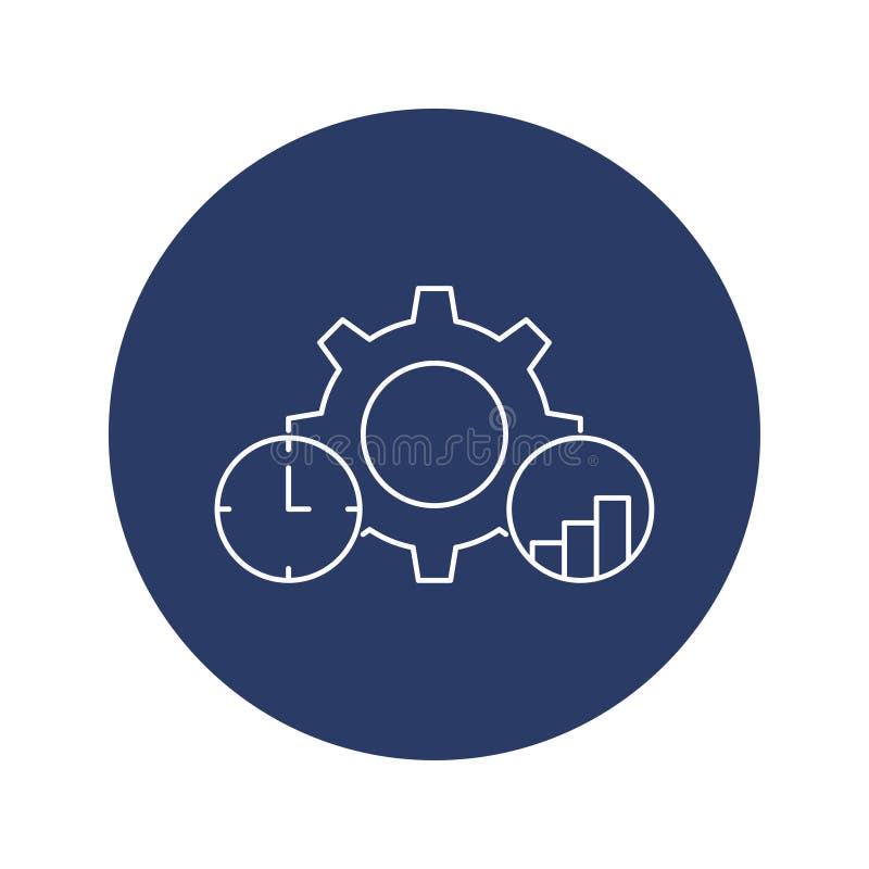 Time, Gear, Management, Growth, Business Growth Time Management Icon ...