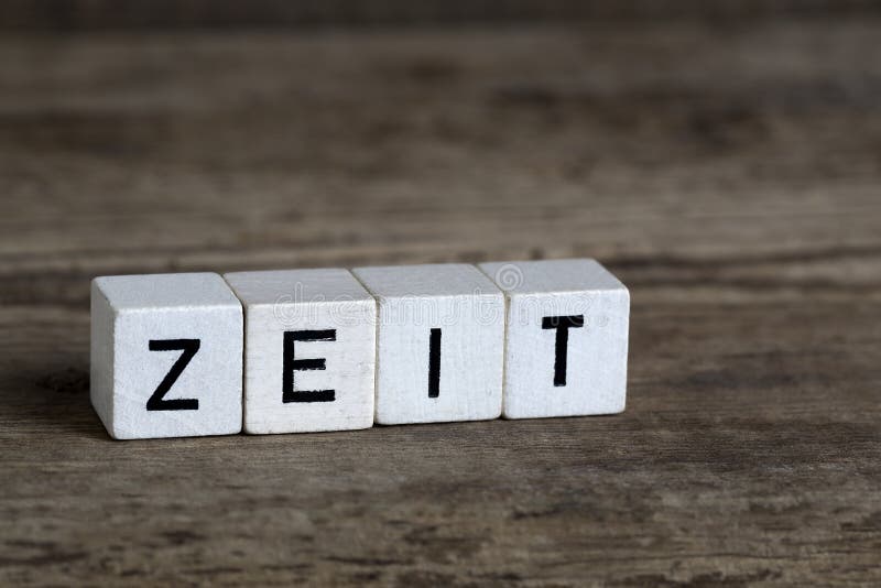 German Word Time Written Cubes Stock Photos - Free & Royalty-Free Stock ...
