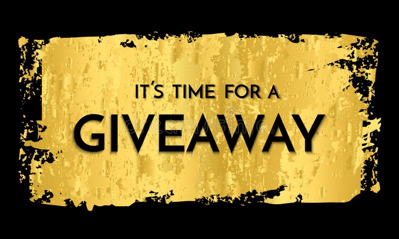 Time for a Giveaway - Banner Template. it S Time for a Giveaway Phrase ...