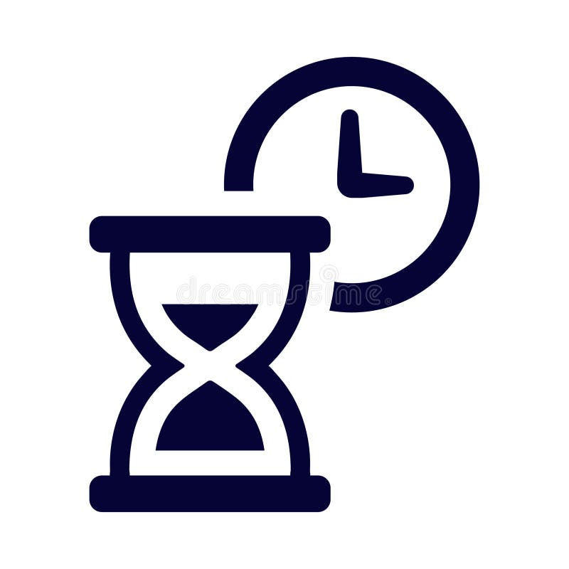 Time, Glass Hour, Watch, Glass Hour Time Icon Stock Vector ...