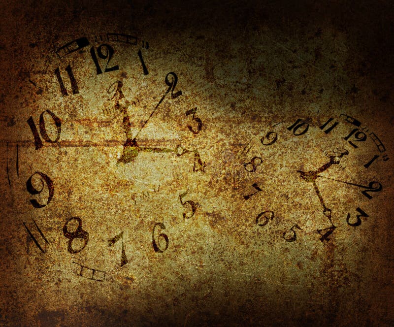 Time goes fast stock illustration. Illustration of parchment - 7077099