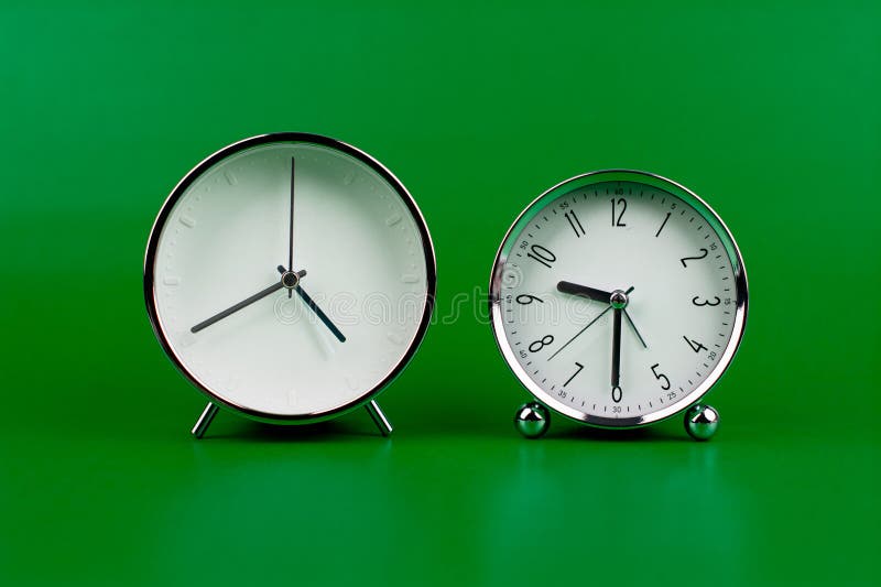 Hand Shows Standing Time. High Quality Studio Photo of a Clock Stock ...
