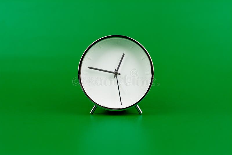 Hand Shows Standing Time. High Quality Studio Photo of a Clock Stock ...