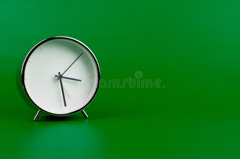 Hand Shows Standing Time. High Quality Studio Photo of a Clock Stock ...