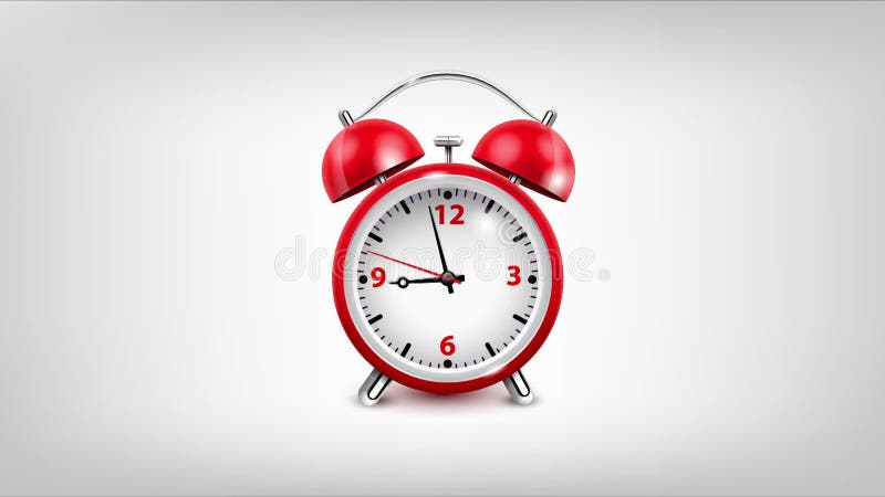 Time 09:00 Hours Alarm Clock Stock Video - Video of preview, fast ...