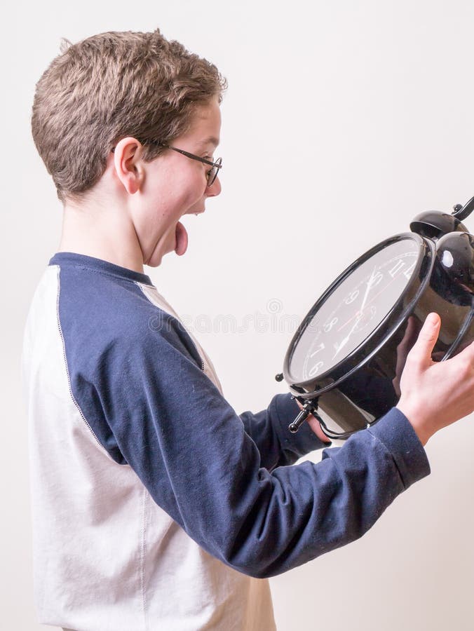 Is that really the Time? I am Late! Stock Photo - Image of time, male ...