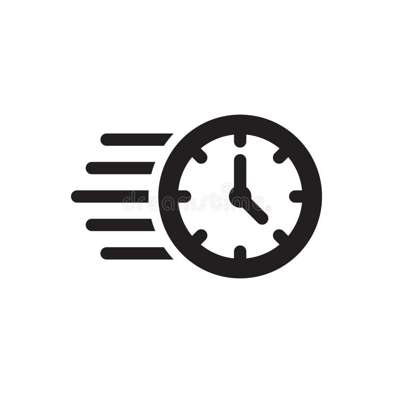 Time icon - Clock icon stock vector. Illustration of graphic - 363937001