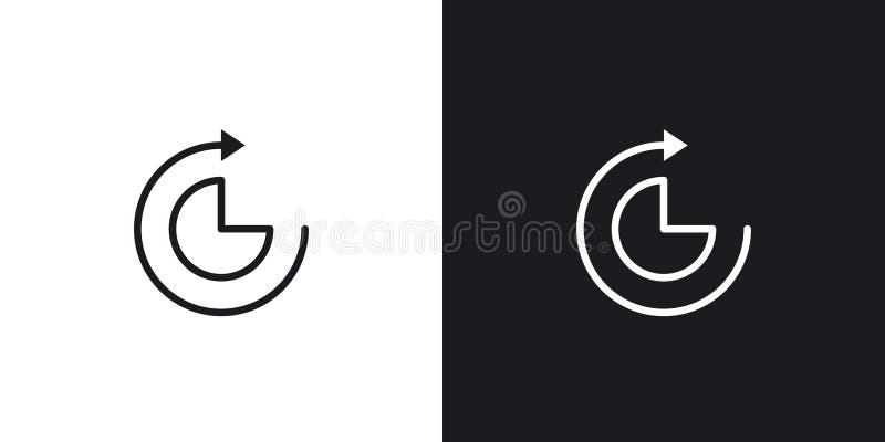 Less time icon stock vector. Illustration of design - 338547512