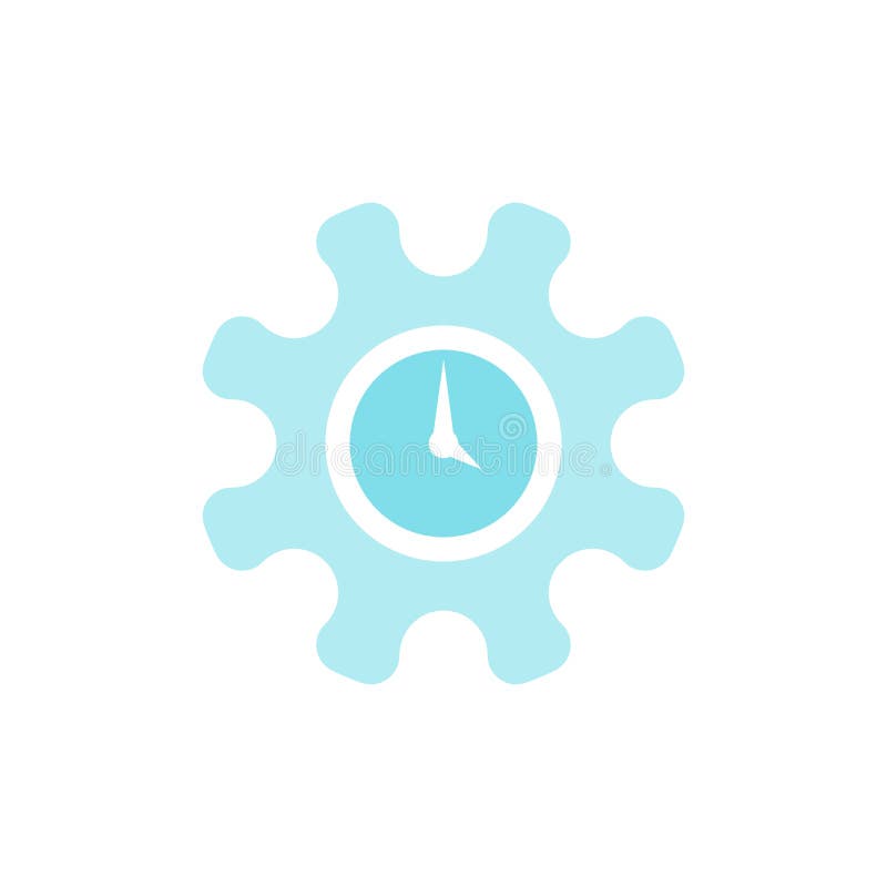 Time Icon Vector Isolated on White Background, Time Sign Stock Vector ...