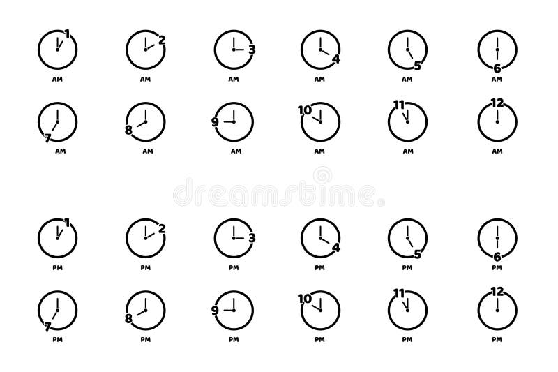 Pm Icons Stock Illustrations – 105 Pm Icons Stock Illustrations ...