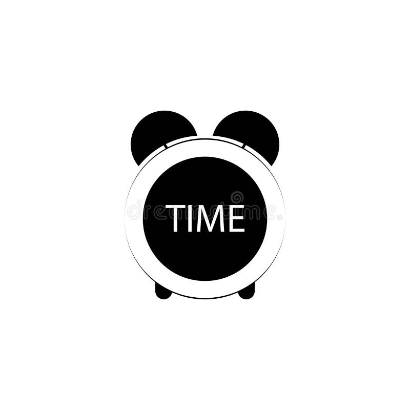 Time Illustration Icon Logo Vector Stock Vector - Illustration of clock ...